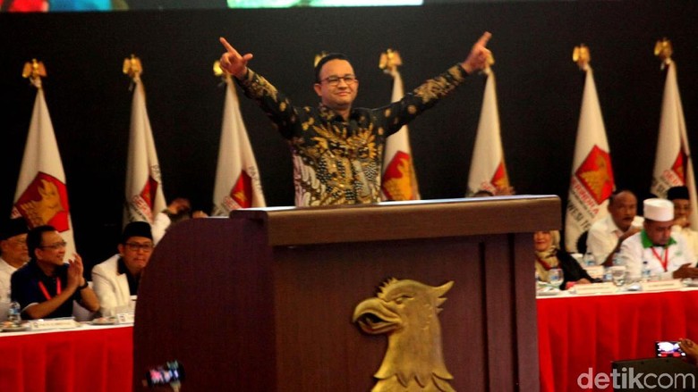 Golkar DKI: Salam Dua Jari Anies Hal Yang Wajar, Bukan Kampanye | Eramuslim